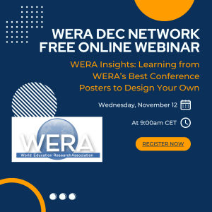 WERA Insights: Learning form WERA's Best Conference Posters to Design ...