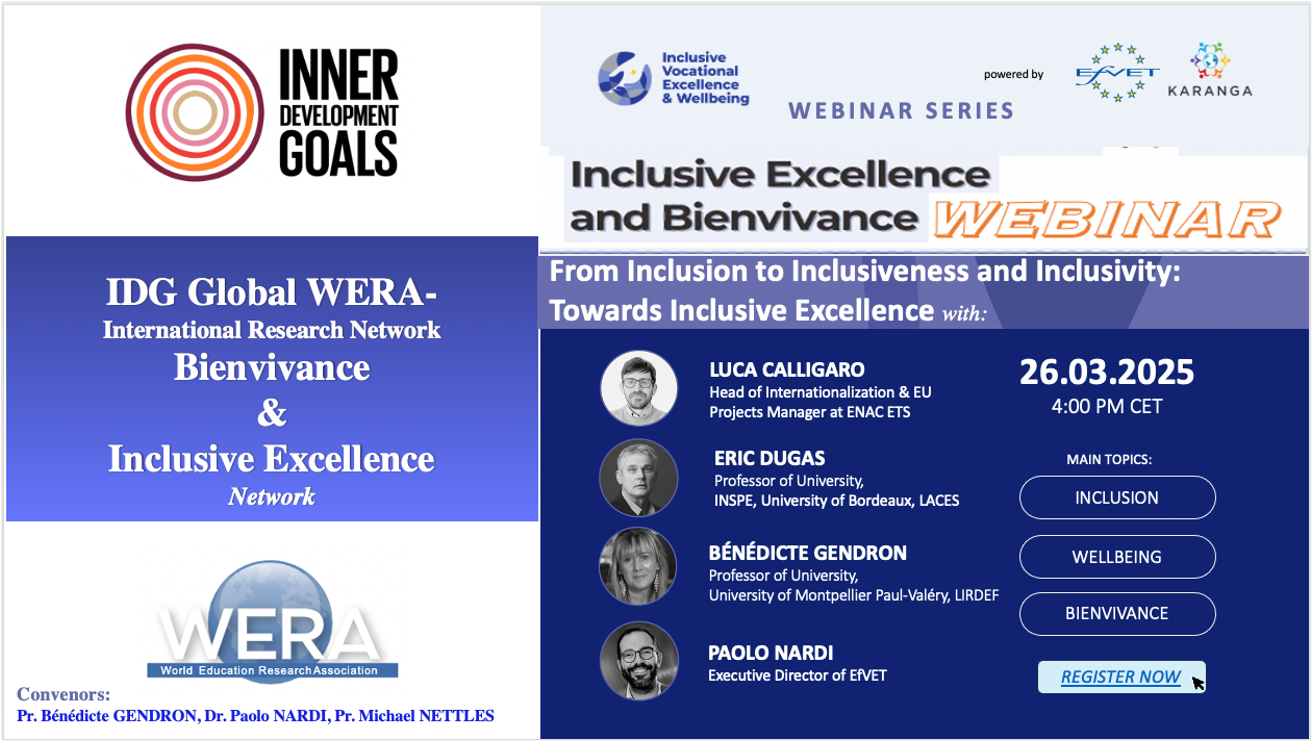 Join the Webinar 'From Inclusion to Inclusiveness and Inclusivity ...